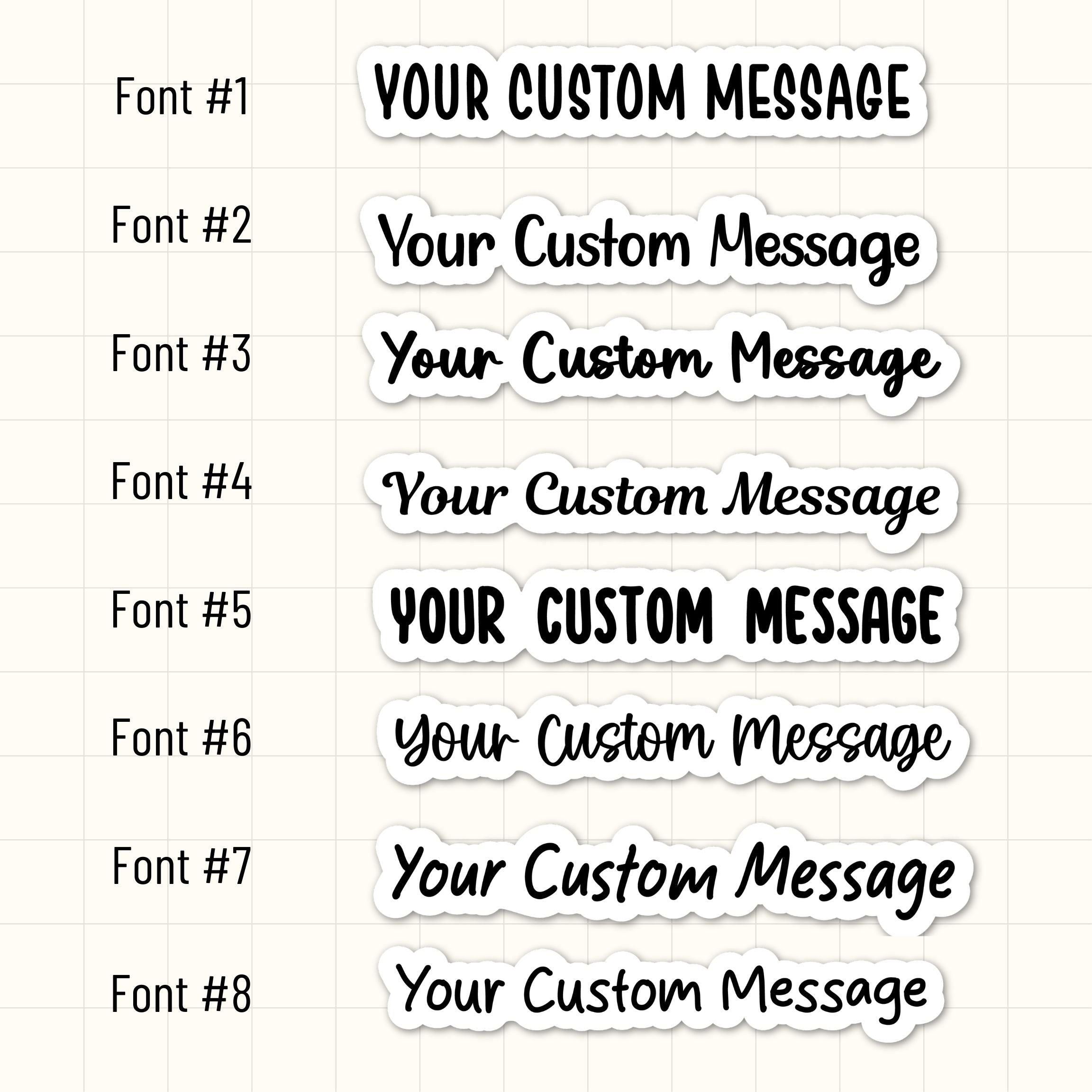 KAD Sticky Prints | No Minimum Custom Vinyl Stickers